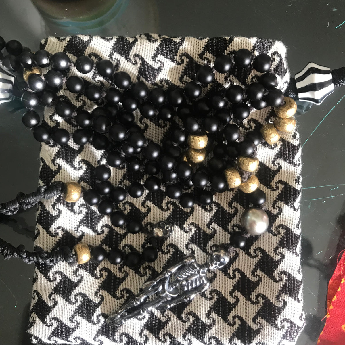 Custom Japa Mala Set – The Sacred Serpent